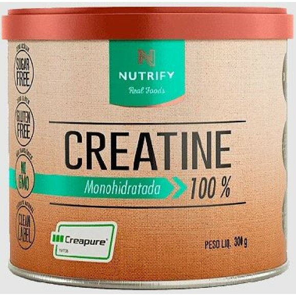 Creatine Monohidratada Creapure 300g Nutrify no Empório Rosa