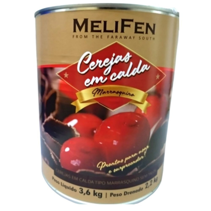 Cereja Marrasquino sem Talo 2,2kg Melifen