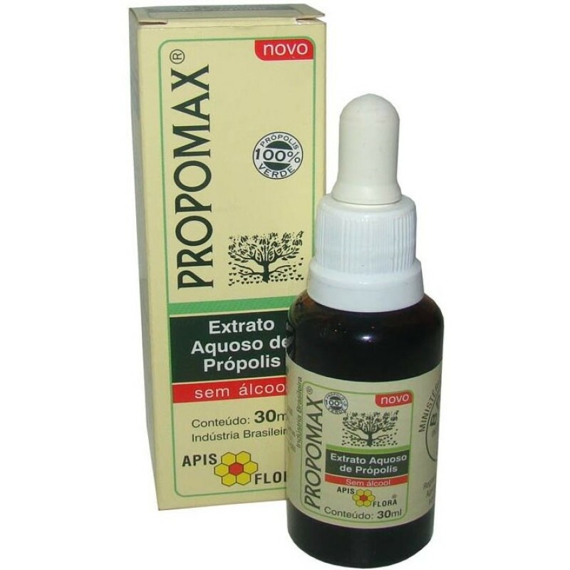 Extrato de Própolis sem Álcool 30ml Propomax Apis Flora no Empório Rosa