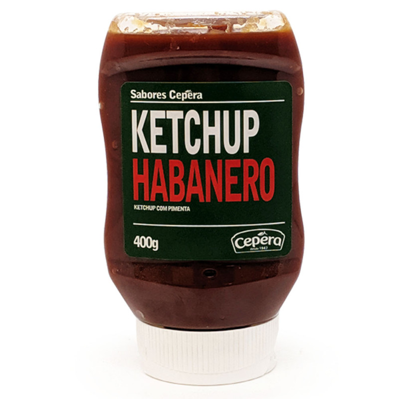 Ketchup com Pimenta Habanero 400g Cepêra no Empório Rosa