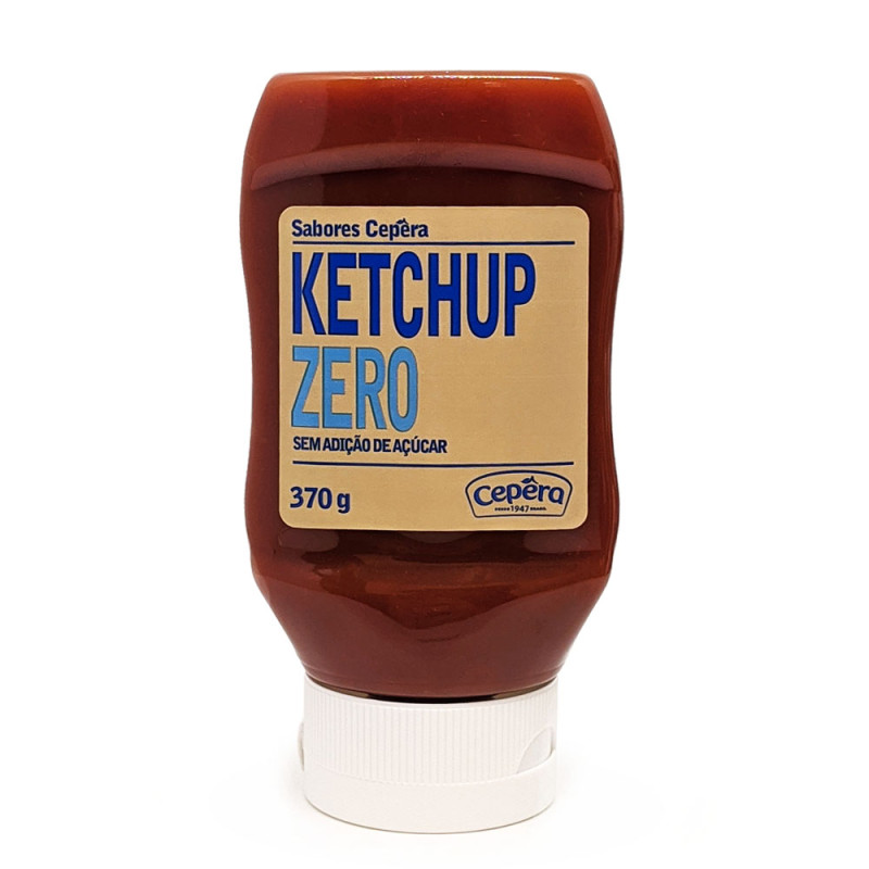 Ketchup Zero Açúcar 370g Cepêra no Empório Rosa