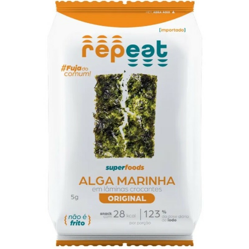 Snack de Alga Marinha Repeat | Saudável e Sabor Único