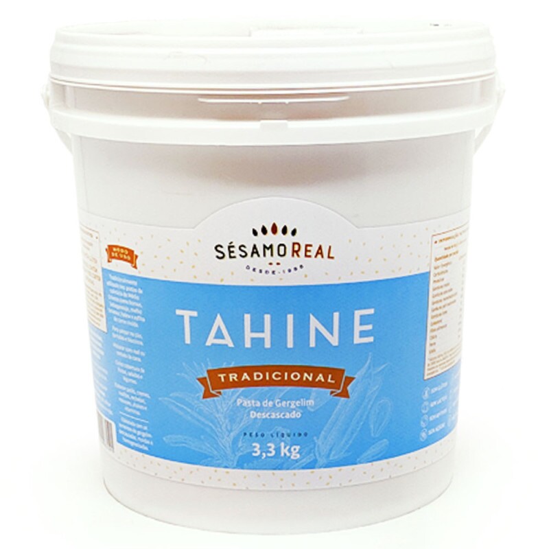 Tahine Tradicional 3,3Kg Sésamo Real no Empório Rosa