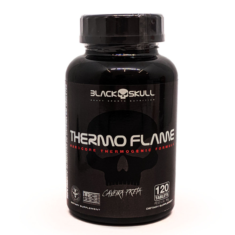 Thermo Flame 120 Tablets Black Skull no Empório Rosa
