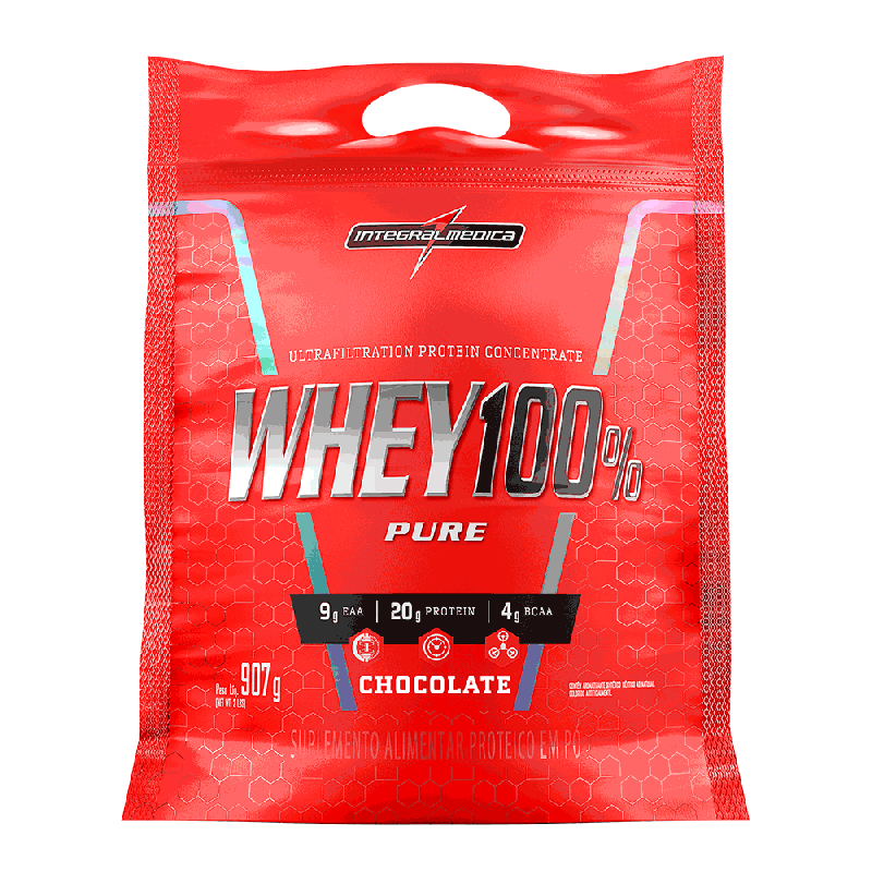 Whey 100 Pure Chocolate Integralmédica No Empório Rosa