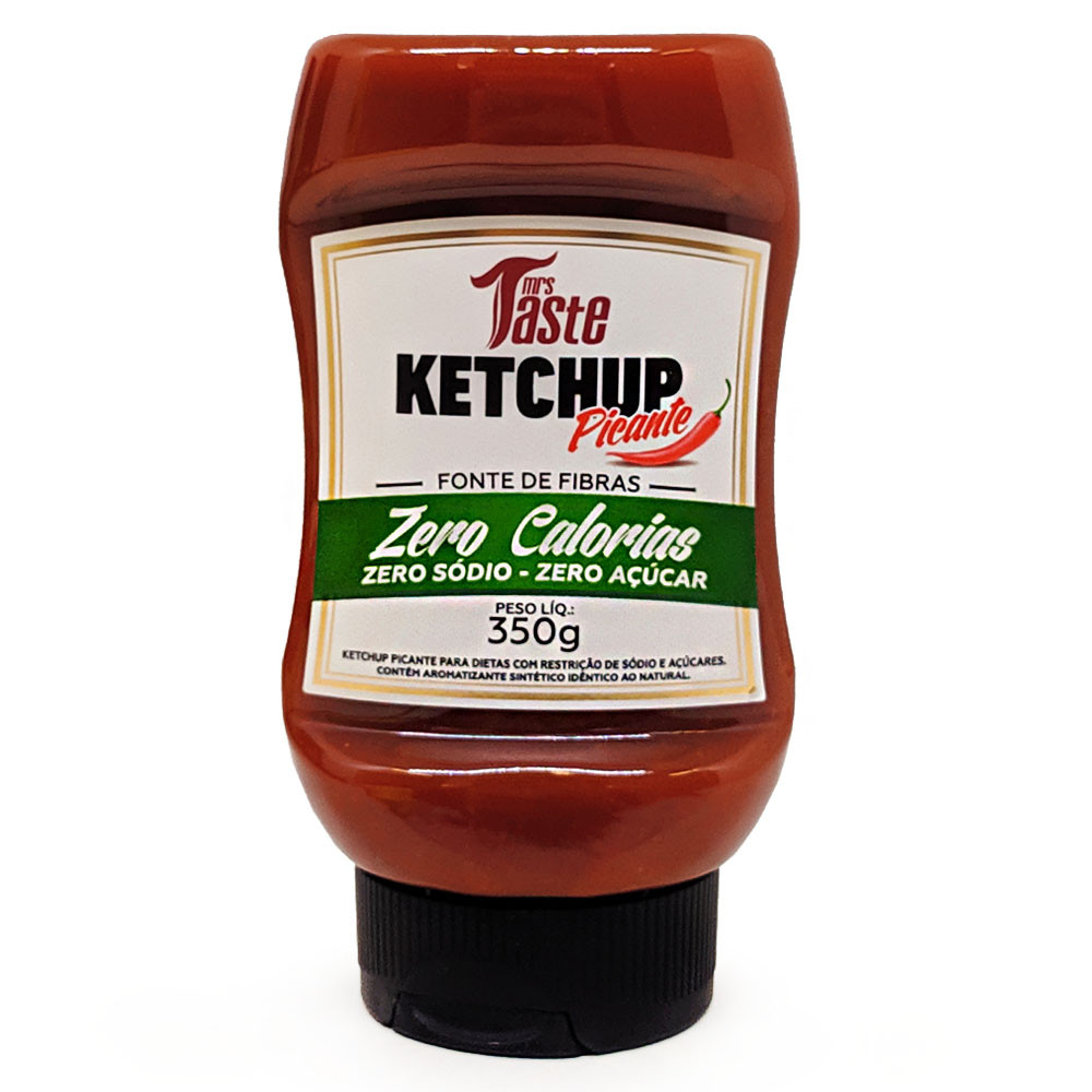 Ketchup Picante Zero 350g Mrs Taste no Empório Rosa