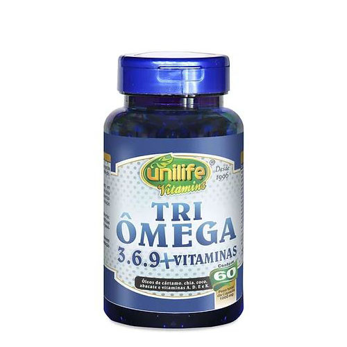 Ômega Tri 3 6 9 60 Cápsulas Unilife no Empório Rosa