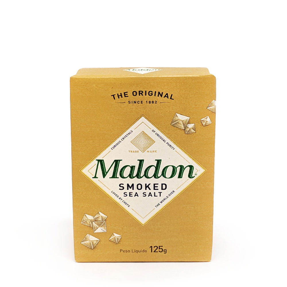 Sal Inglês Defumado 125g Maldon | Empório Rosa